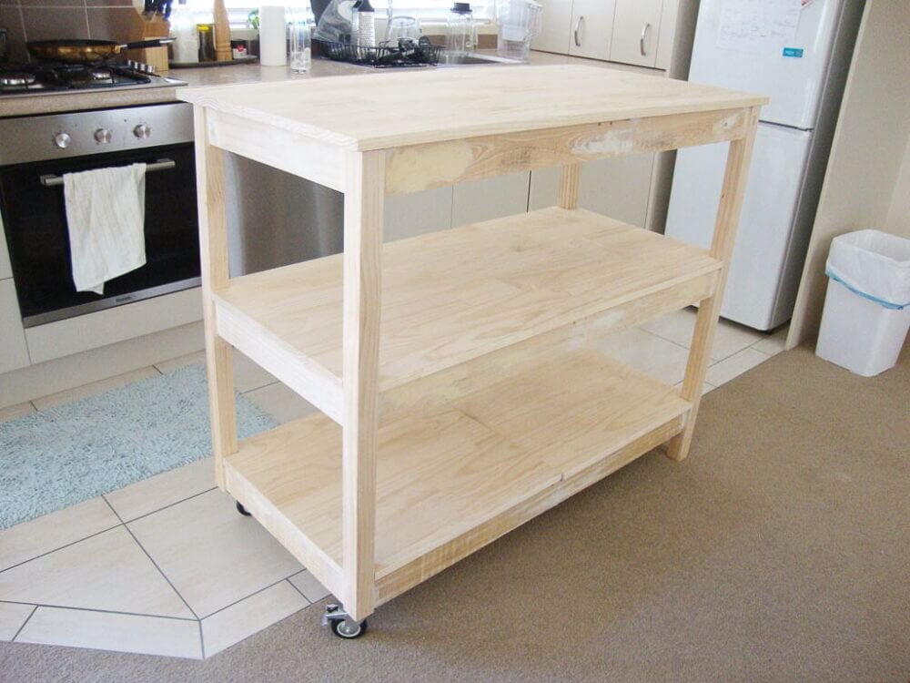 Small Kitchen? Add a Kitchen Island Cart!