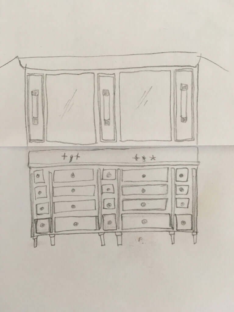 11 Genius Elements to Our Master Bathroom Double Vanity (& How We Got ...