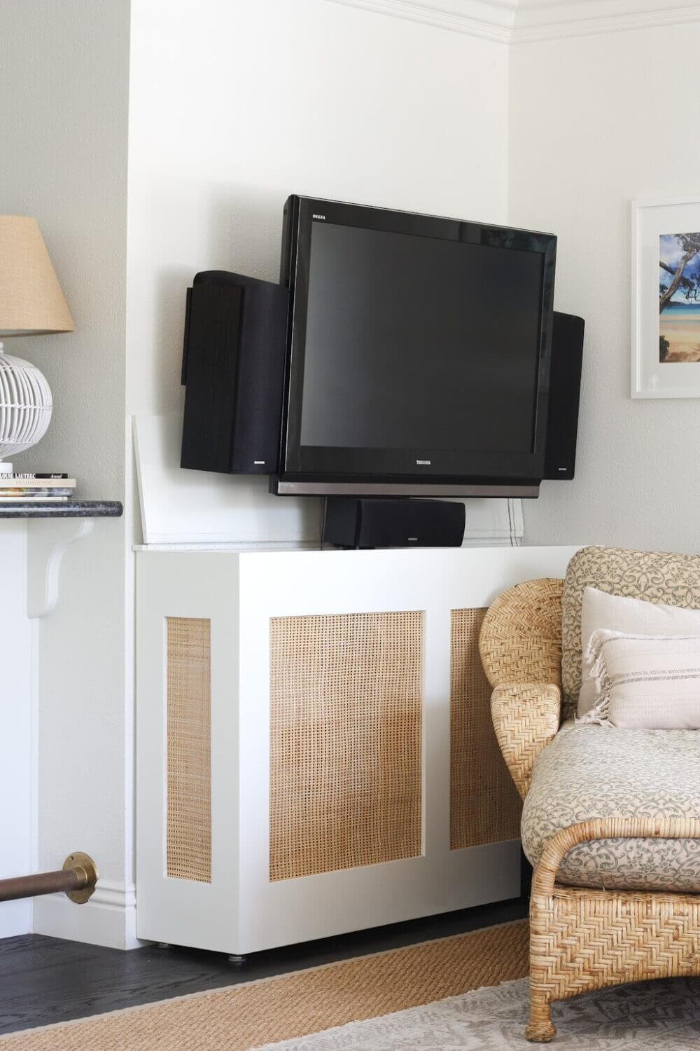TV Lift Cabinet: The Genius Hack For a Hidden Pop Up TV!