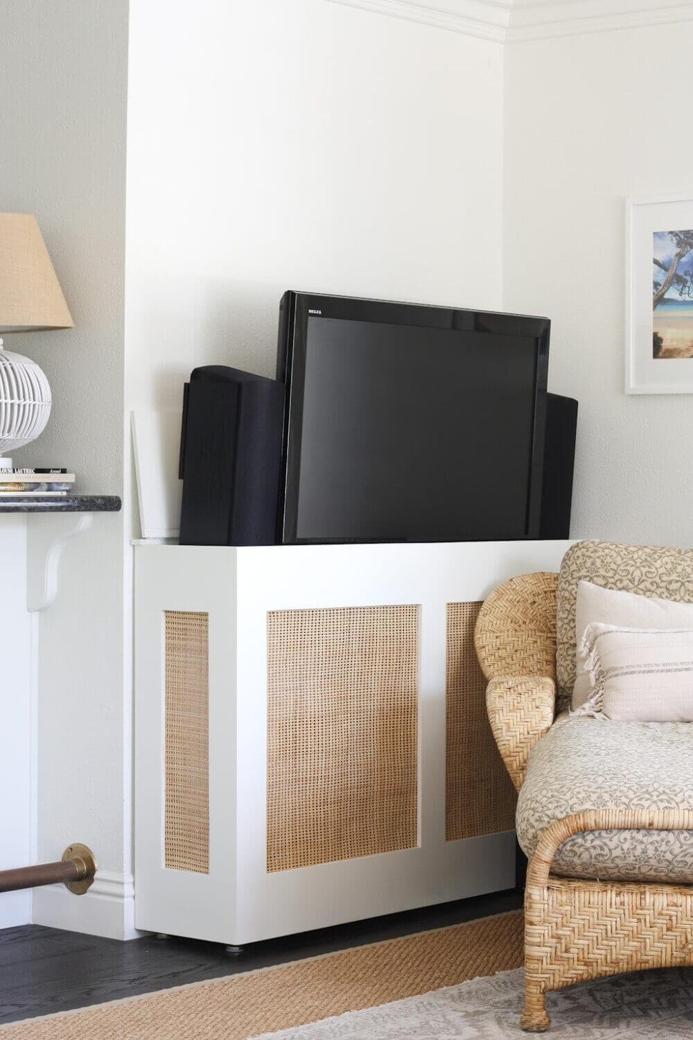 TV Lift Cabinet: The Genius Hack For a Hidden Pop Up TV!