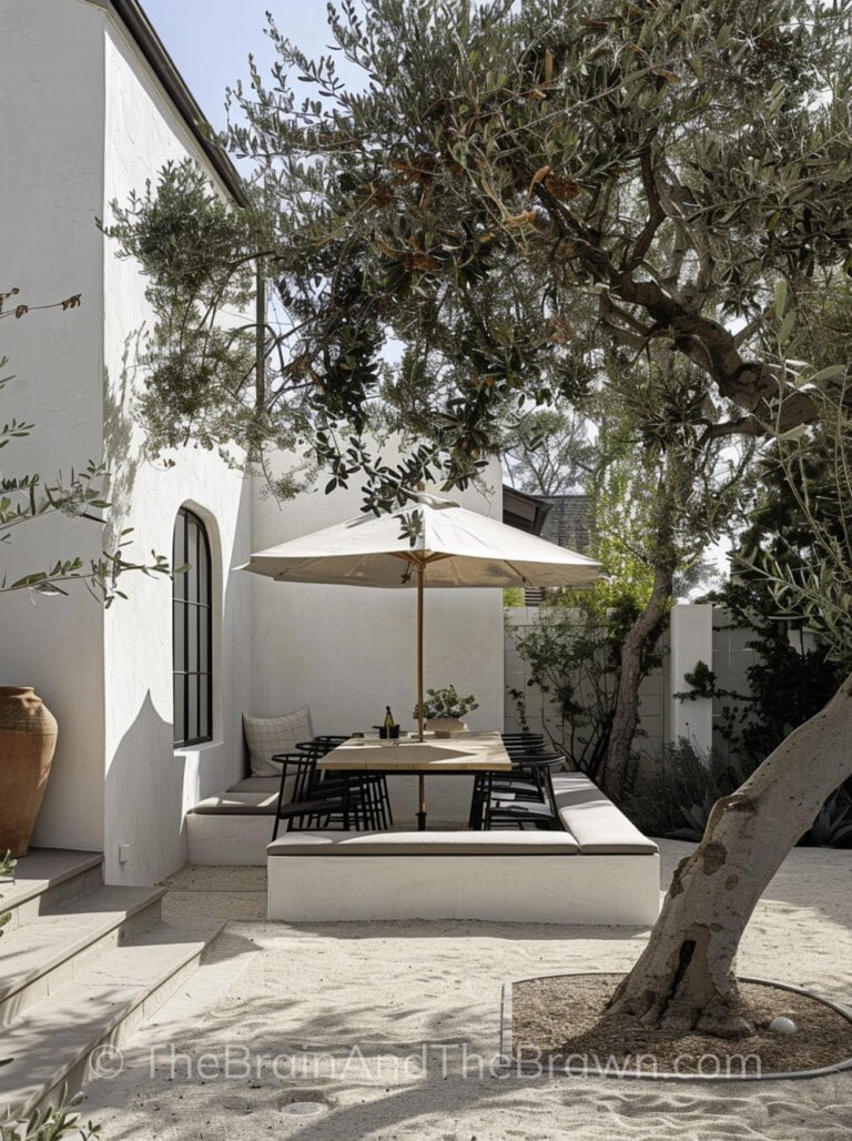 Small Modern Mediterranean Backyard: New Client Project!