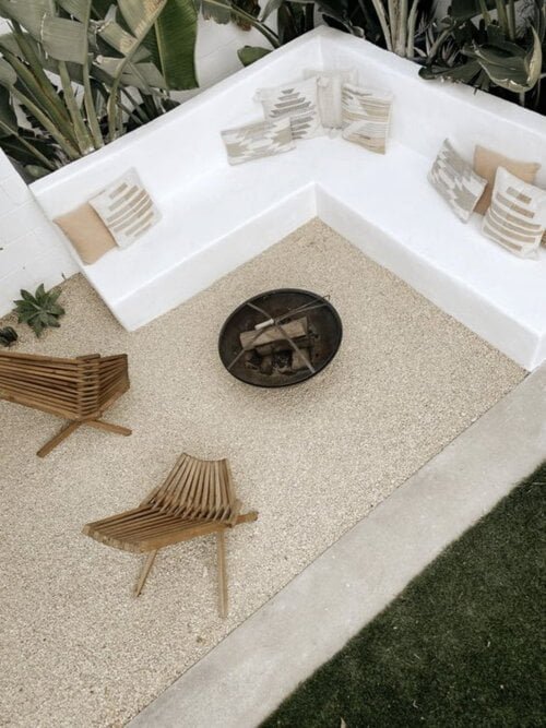 Small Modern Mediterranean Backyard: New Client Project!