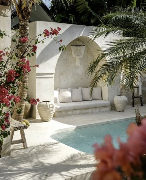 Small Modern Mediterranean Backyard: New Client Project!