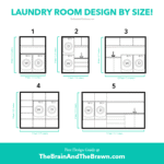 Use Every Inch! 25+ Laundry Room Layout & Dimensions To Maximize Size!
