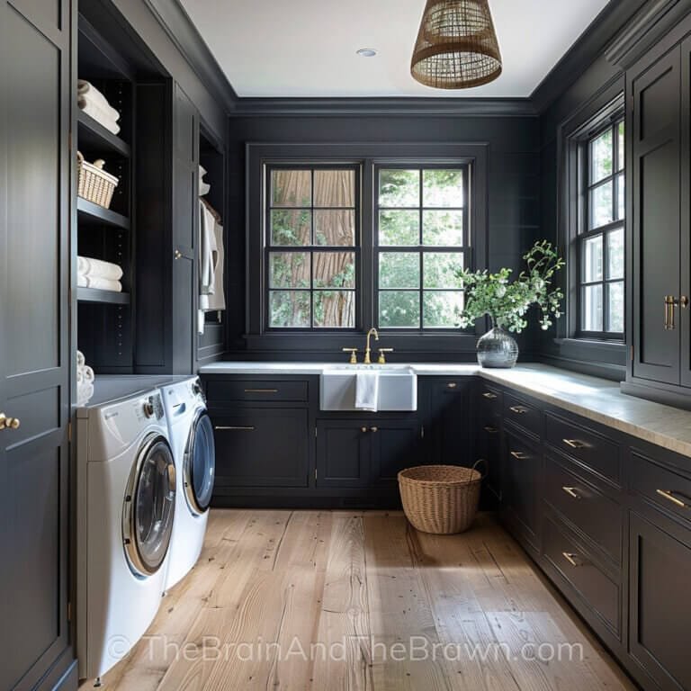 Use Every Inch! 25+ Laundry Room Layout & Dimensions To Maximize Size!