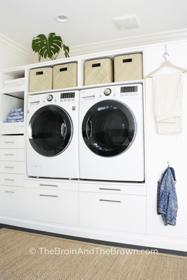 Use Every Inch! 25+ Laundry Room Layout & Dimensions To Maximize Size!